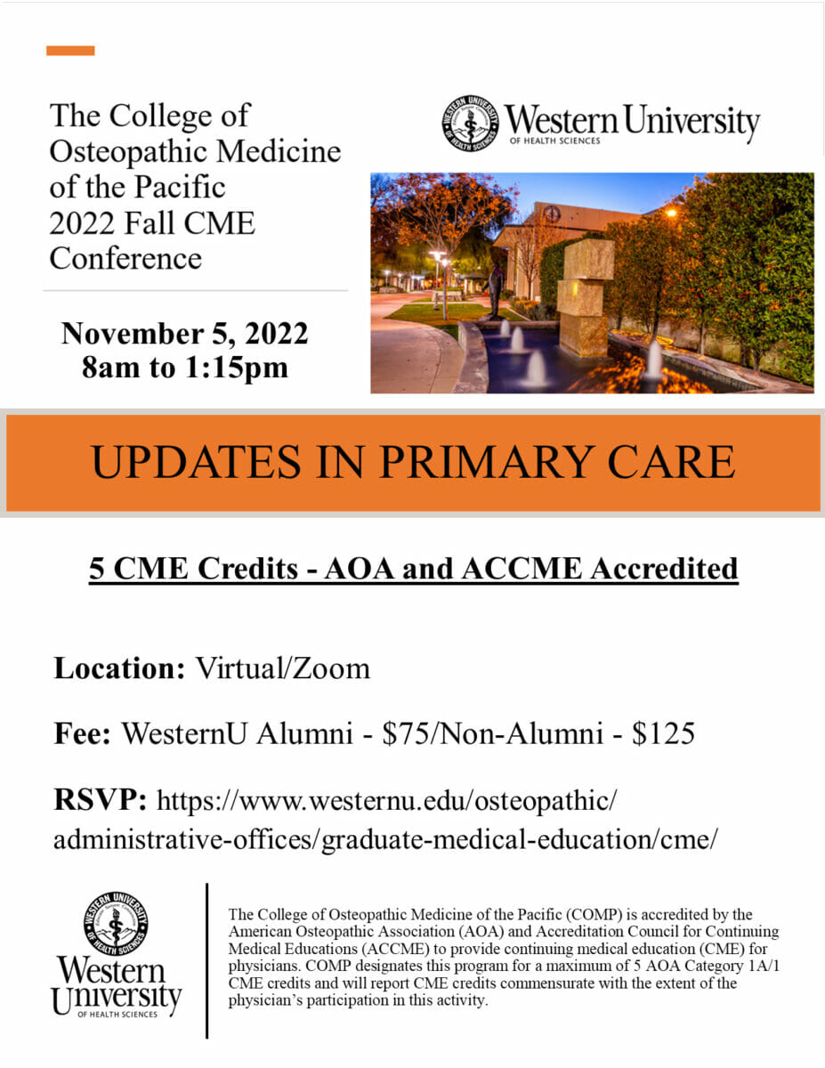 Continuing Medical Education: Annual CME Events & Resources