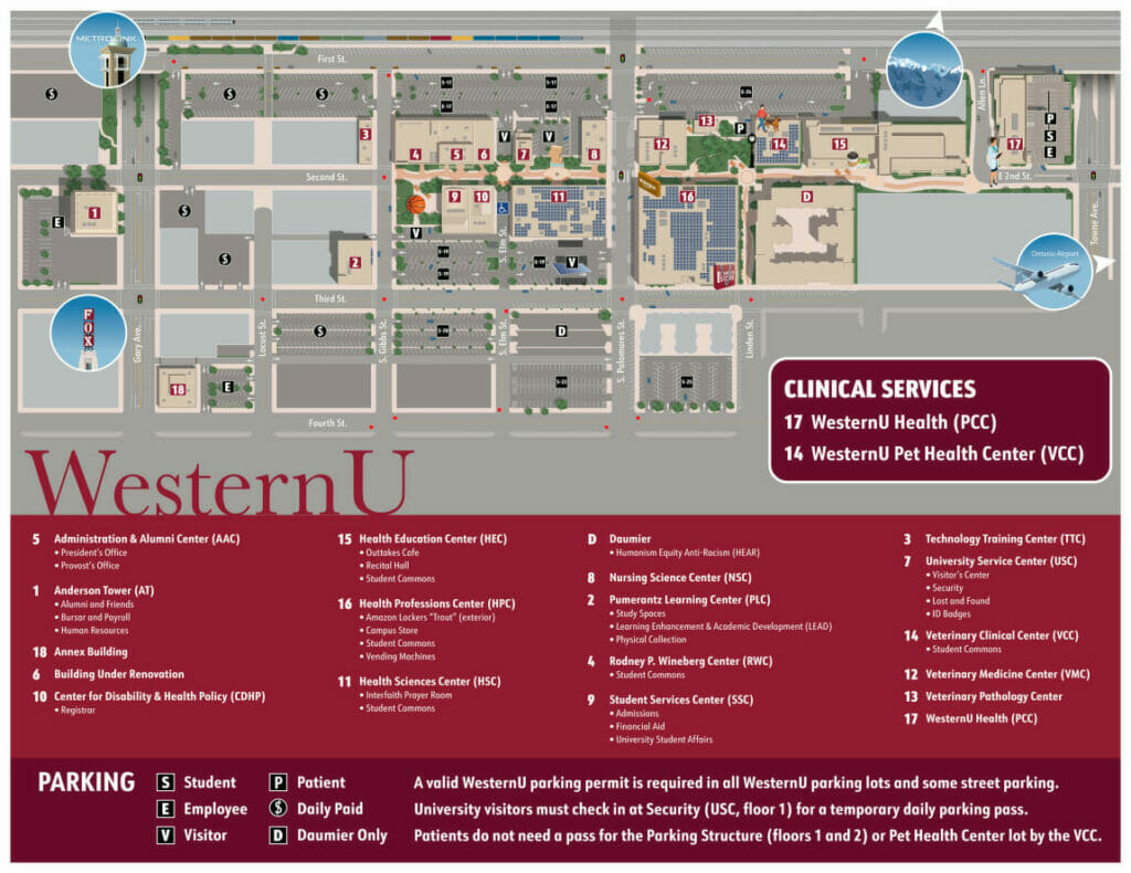 Parking at WesternU | Campus Security
